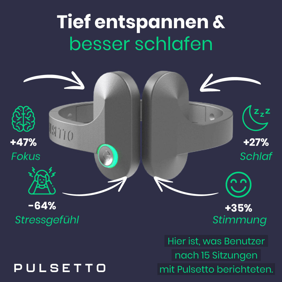 Pulsetto Vagusnerv Stimulation 🧠 Entspanne dein Nerven-System mit sanften Impulsen – Pulsetto DACH
